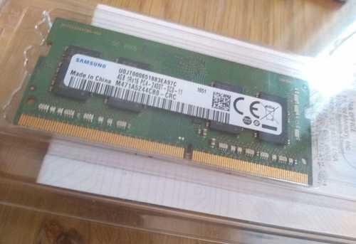 Оперативная память sodimm DDR4 4GB