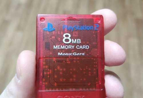 Оригинал Memory card ps2 + Free MC Boot