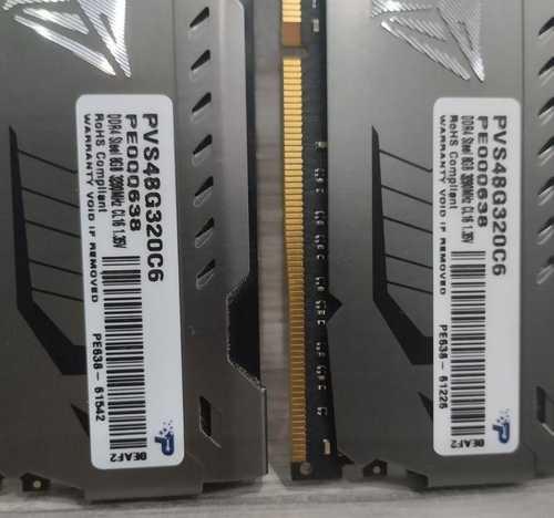 Оперативная память ddr4 16gb patriot viper