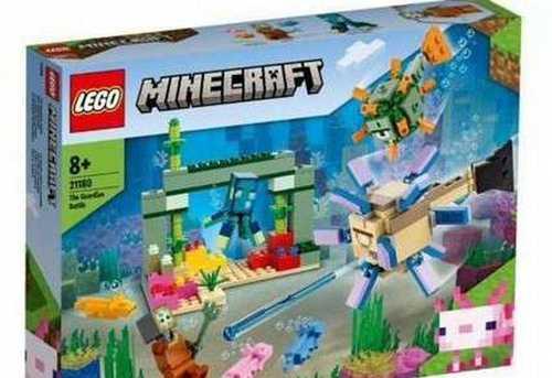 Конструктор lego Minecraft Битва со стражем 21180