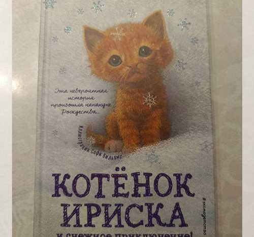 Книга Котенок Ириска и снежное приключение