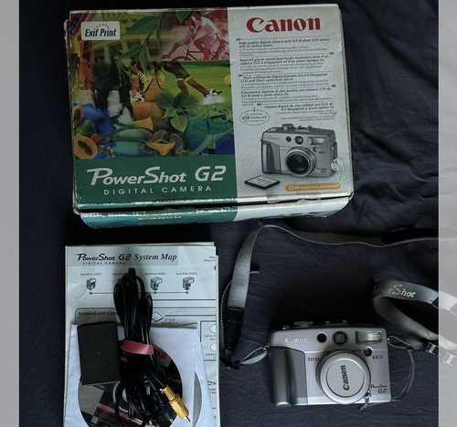 Компактный фотоаппарат canon powershot g2