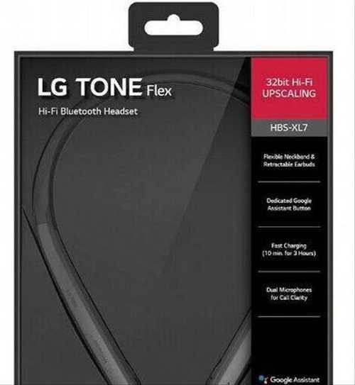 Наушники Bluetooth LG tone Flex HBS-XL7