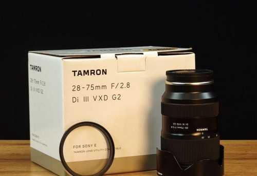 Tamron 28 75 sony e 2.8 g2