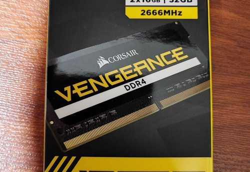 Оперативная память sodimm Corsair Vengeance 32 гб