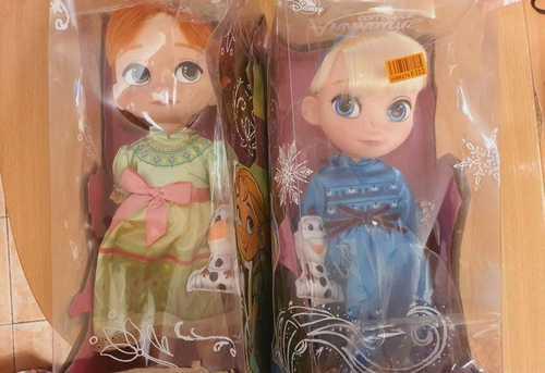 Куклы Эльза и Анна Холодное сердце Disney Новые