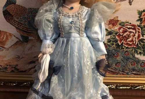 Кукла фарфоровая 40 см коллекционная