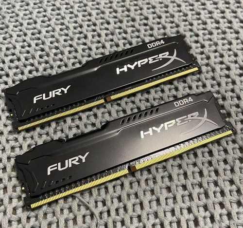 Оперативная память Hyperx Fury ddr4 8gb