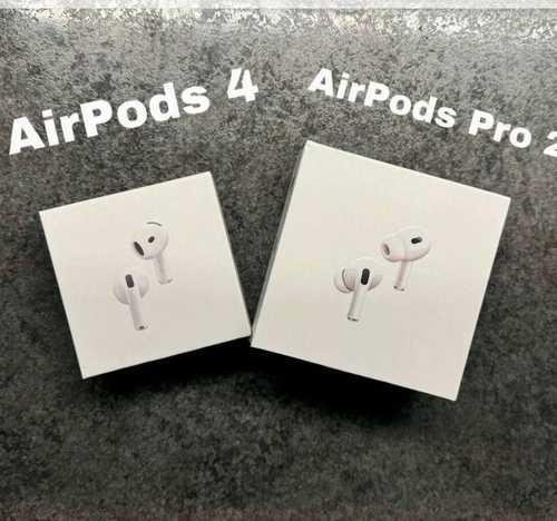 Неотличимые AirPods 4/Pro 2 Lux   гироскоп