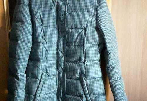 Куртка- пальто,берюзовая,зимнее 44-46- Ostin