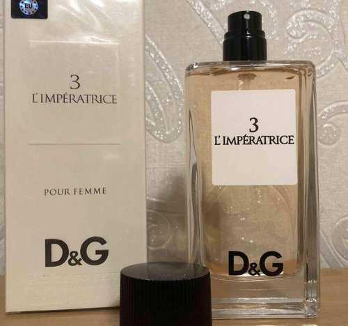 Dolce gabbana 3 l imperatrice 100 мл из ОАЭ