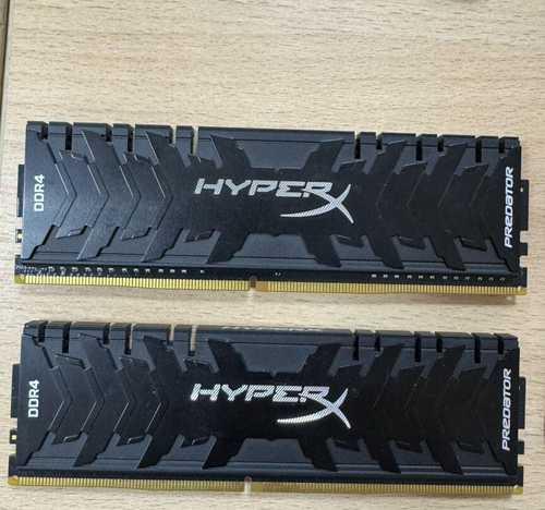 Оперативная память ddr4 Kingston hyperx predator