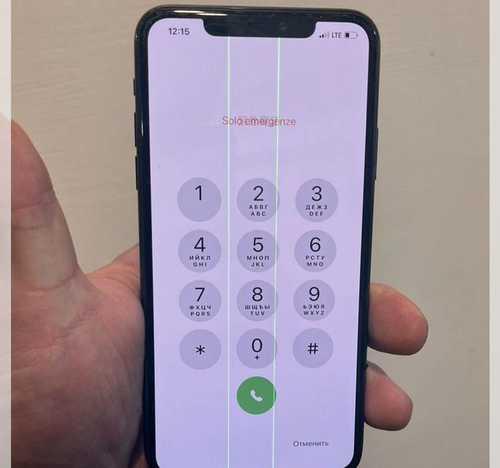 Дисплей iPhone 11 pro max оригинал с полоской