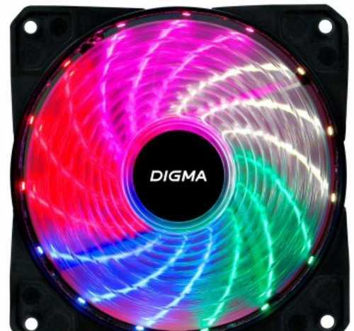 Вентилятор для системного блока RGB 120mm Digma