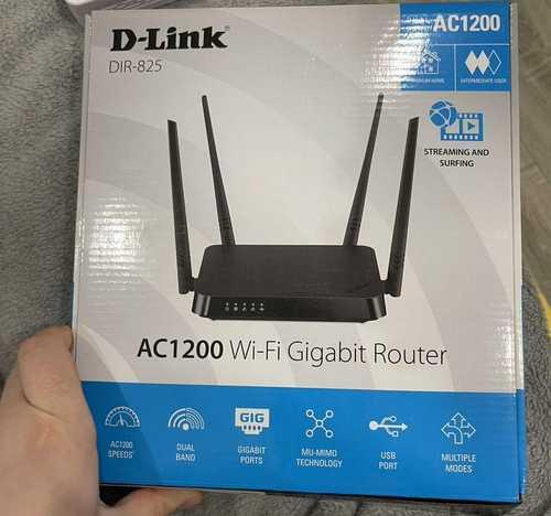 Wifi роутер d link dir 825