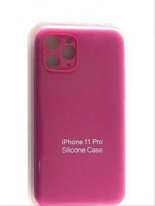 Чехол-накладка для iPhone 11 Pro silicone case Защ