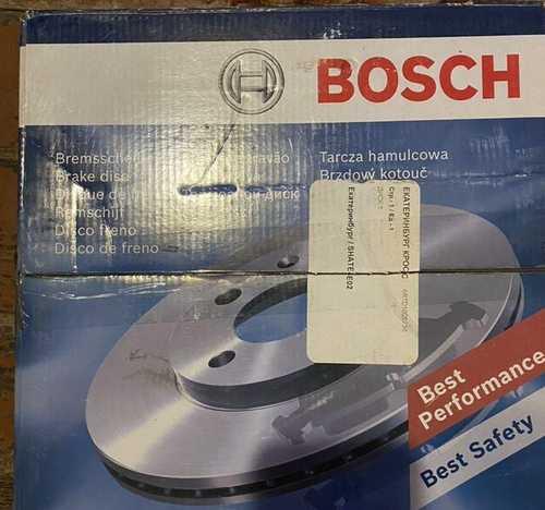 Тормозные диски Bosch передние для Toyota HiAce
