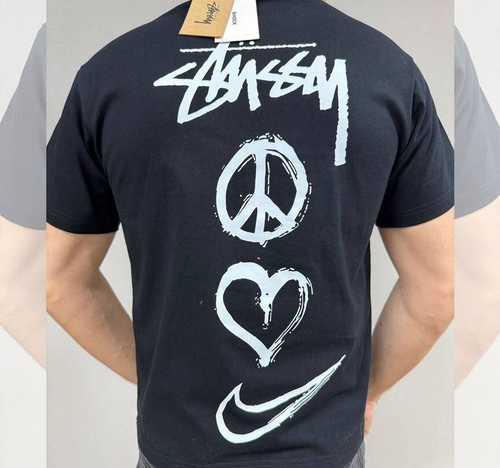 Футболка Stussy Heart Black