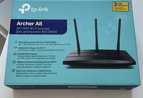 Wifi роутер 4g tp link archer a8