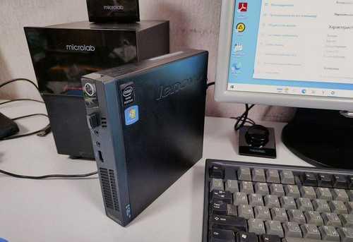 Неттоп Lenovo M72e (Pentium G2020T/4Gb/128Gb)