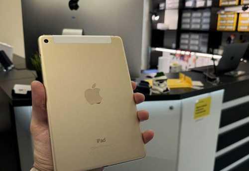 iPad Mini 4, 128gb, Wi-Fi + Cellular, Gold