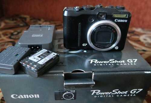 Фотоаппарат canon G7