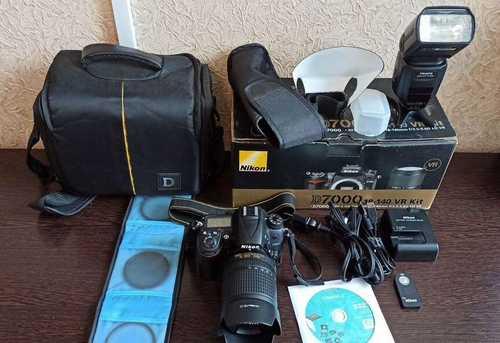 Фотоаппарат Nikon d7000 с nikkor 18-140