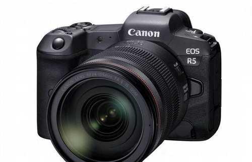 Canon EOS R5 Kit RF 24-105 F4 L IS USM Новый