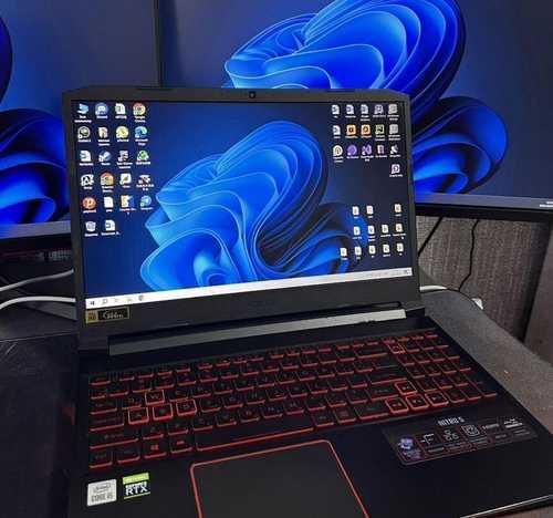 Игровой ноутбук Acer Nitro 5 RTX 3050Ti Intel i5