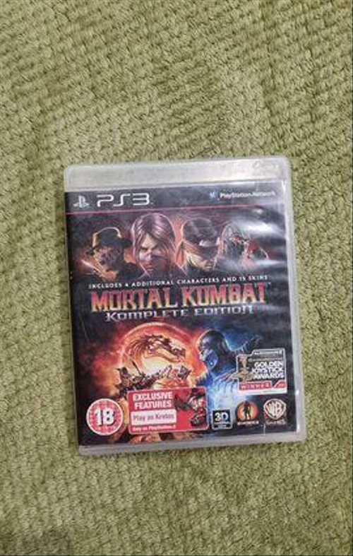 Mortal Kombat 9 komplete edition ps3