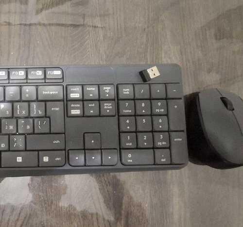 Клавиатура + мышь Logitech MK235