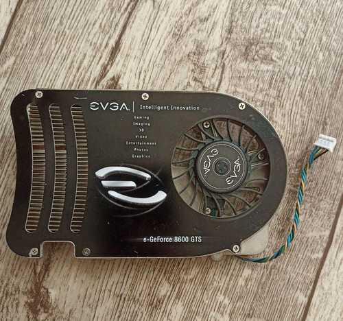 Кулер от видеокарты evga e-GeForce 8600 GTS