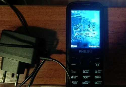 Philips телефон 2 sim