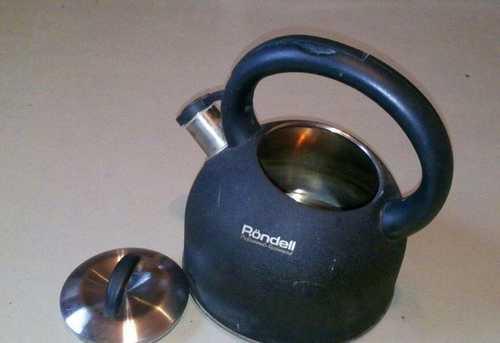 Чайник со свистком "Rondell" 2,5л