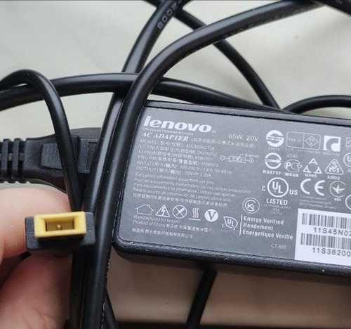 Зарядка для ноутбука lenovo 65w