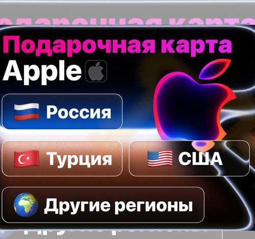 Пополнение Apple ID, Подарочная карта App Store в