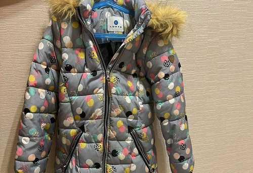 Куртка зимняя Luhta 134 состояние новой