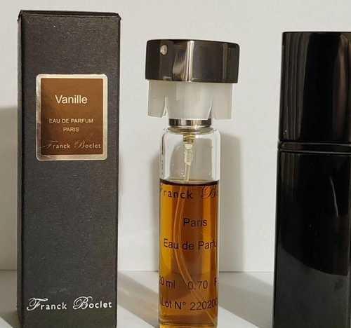 Franck boclet Vanille