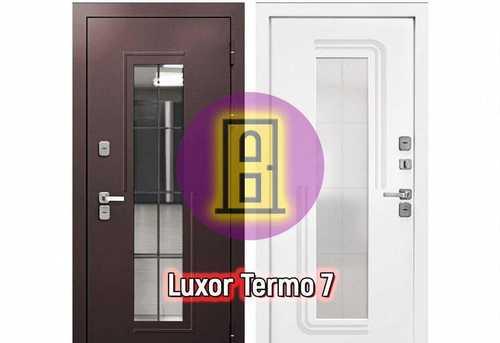 Дверь Termo 7 с терморазрывом и стеклом