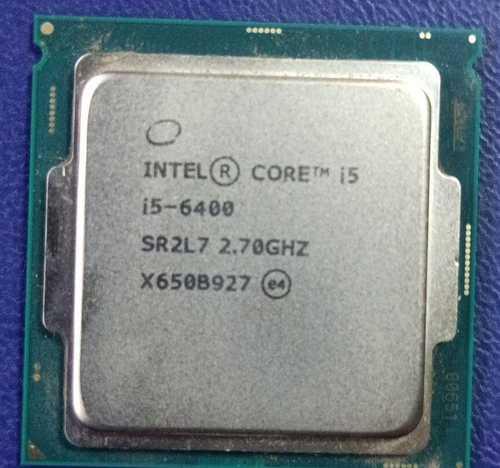 Процессор intel core i5 6400
