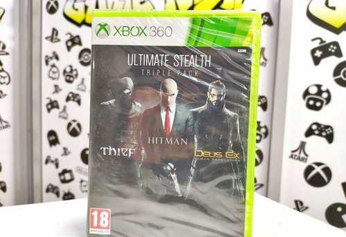 Hitman/Thief/Deus Ex 3в1 (Xbox 360) Новый Диск