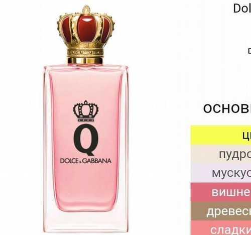 Dolce&Gabbana Q распив