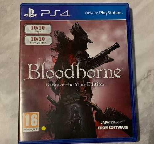 Bloodborne: Game of the Year Edition (PS4) – диск