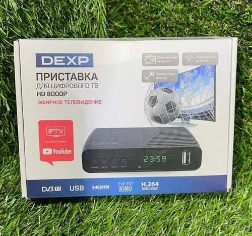 Приставка для цифрового тв dexp HD 8000P (З)