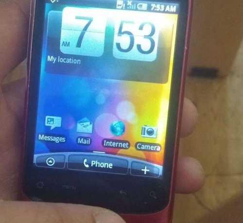 Телефон HTC wildfire a3333