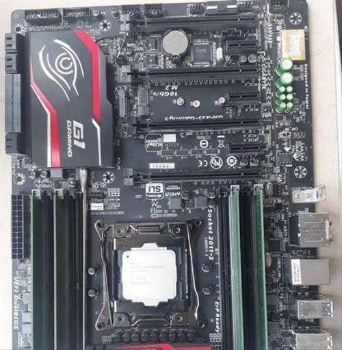 Сборка GA-X99-Gaming 5P+E5-2678v3+ddr4 16GB