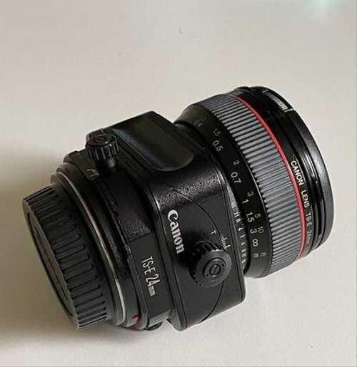 Объектив Canon TS-E 24mm f/3.5L тилт-шифт