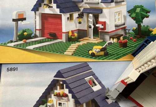 Lego Creator 5891 и Lego Chima 70002