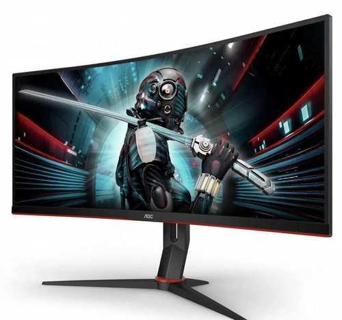 Монитор 34" AOC Gaming CU34G2X черный