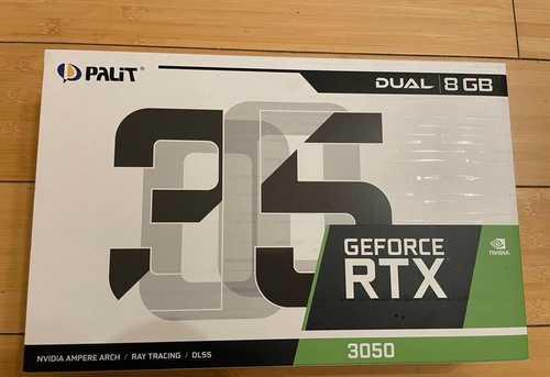 Видеокарта Palit nvidia GeForce RTX 3050 Dual